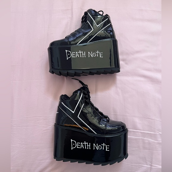 YRU | Shoes | Yru Death Note Platform Shoes | Poshmark